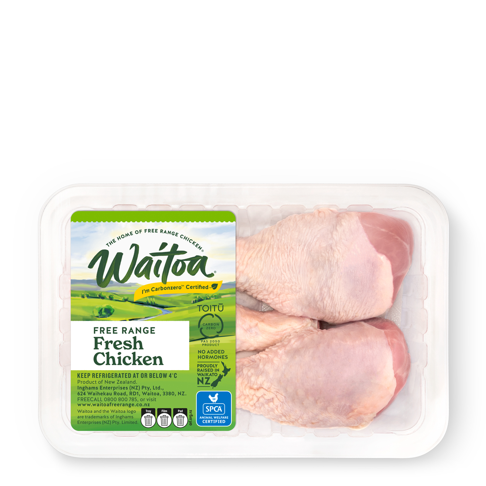 Free Range Fresh Chicken Drumsticks - Waitoa free range chicken