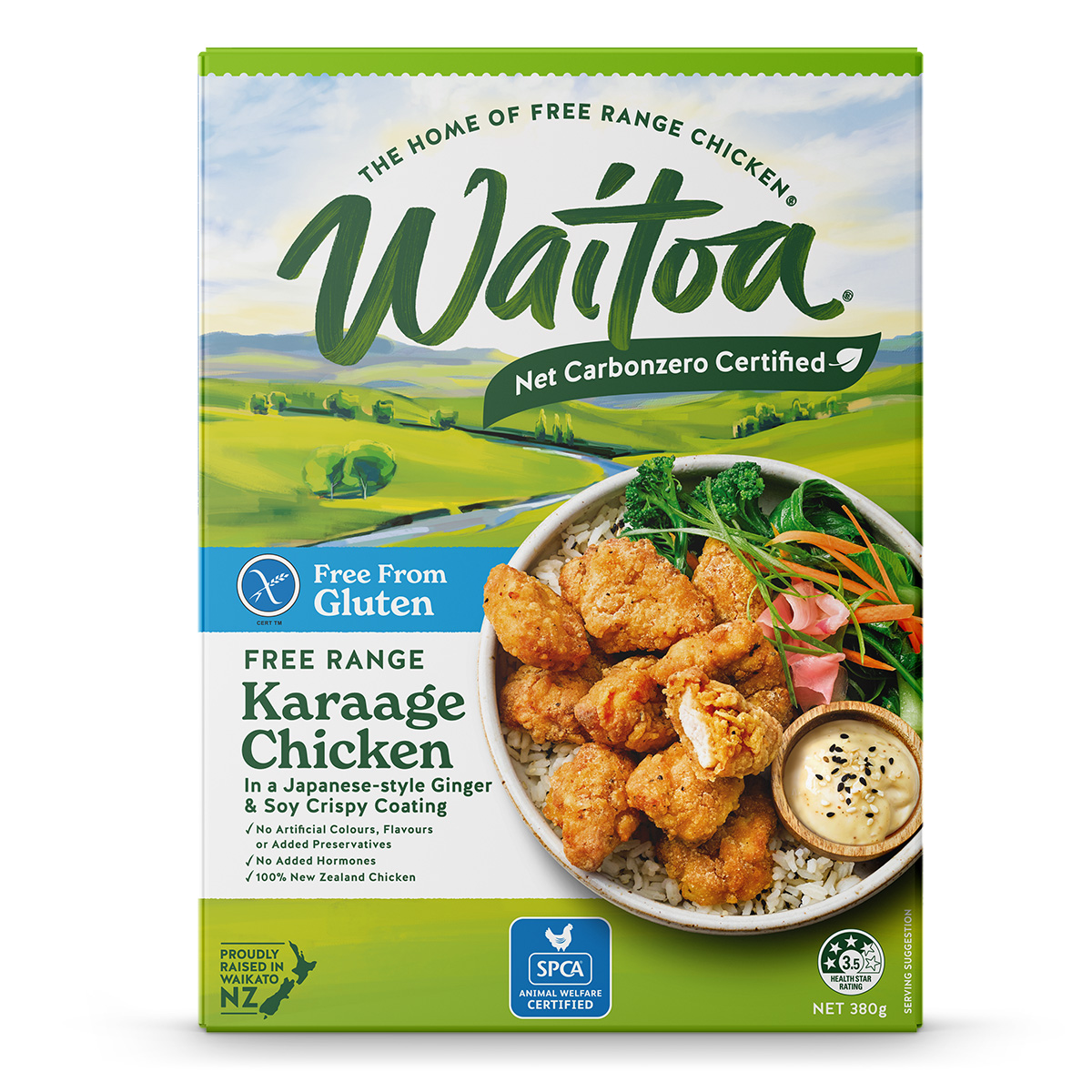 Free Range Karaage Chicken - Free from gluten, with ginger & soy ...