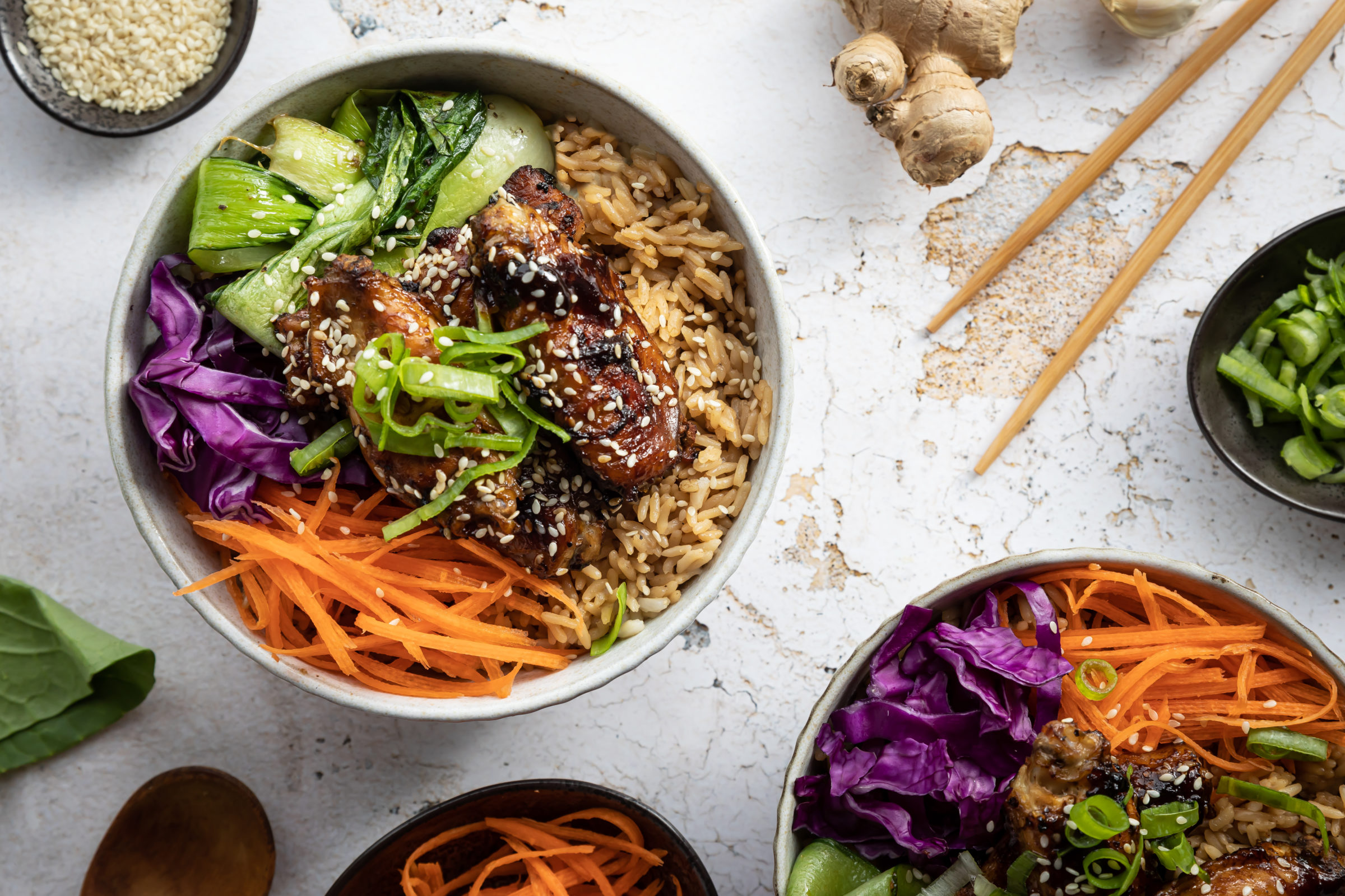 Waitoa Chicken Nibbles Donburi Bowl - Waitoa free range chicken